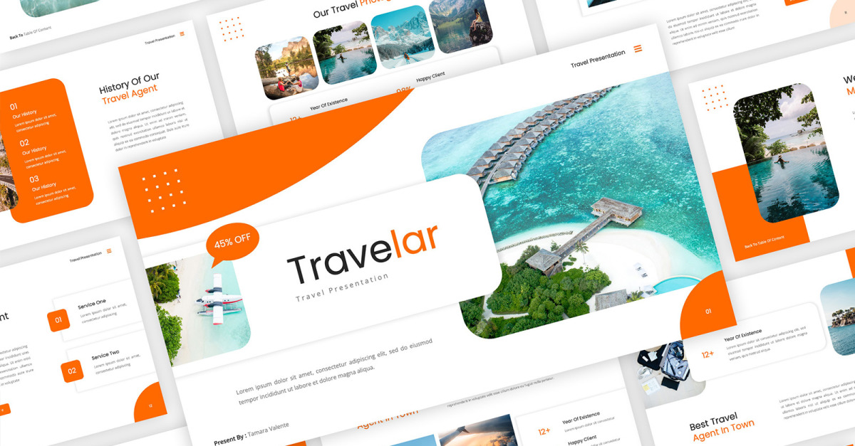 Travelar - Plantilla de PowerPoint para viajes