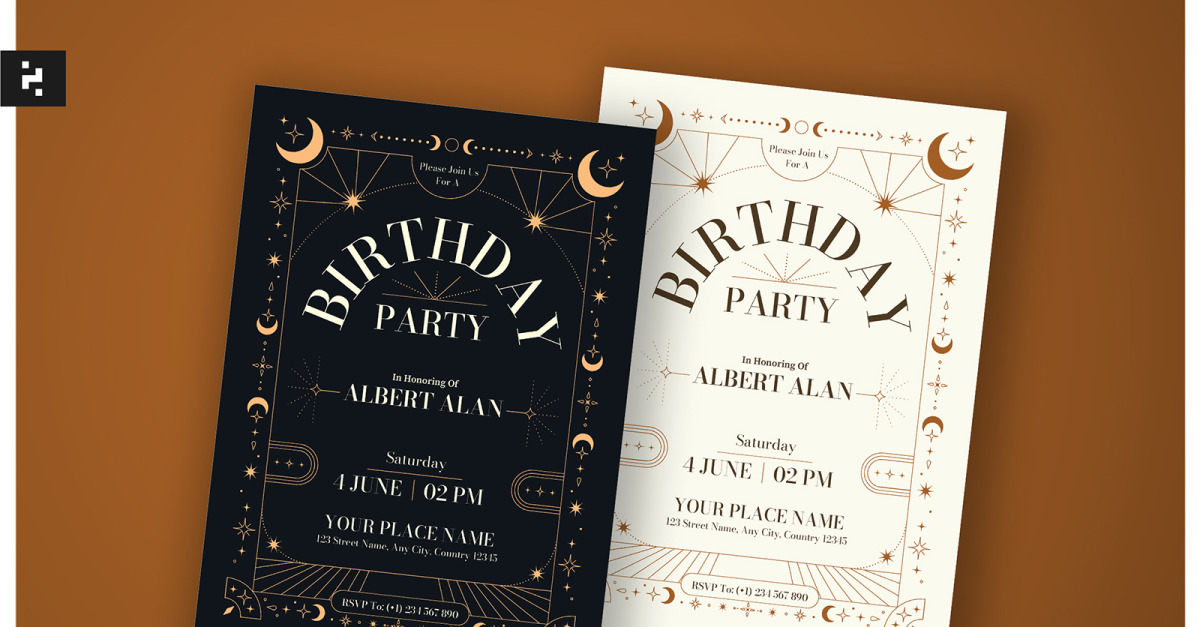 Birthday Invitation Whimsical Theme #360696 - TemplateMonster