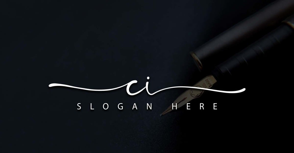 Creative Photography CI Letter Logo Design - TemplateMonster