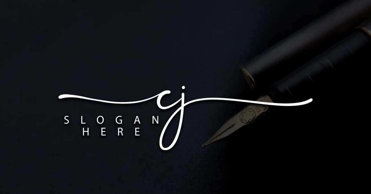 Creative Photography CJ Letter Logo Design - TemplateMonster