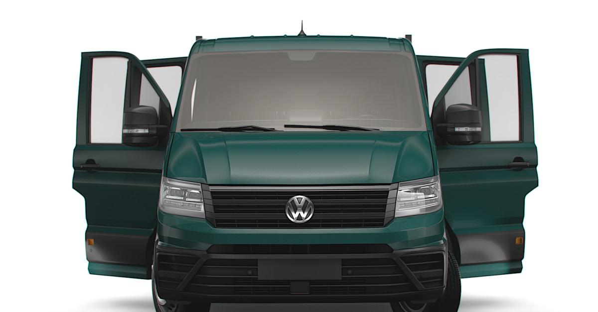 VW Crafter Chassis DoubleCab L1 HQInterieur 2023