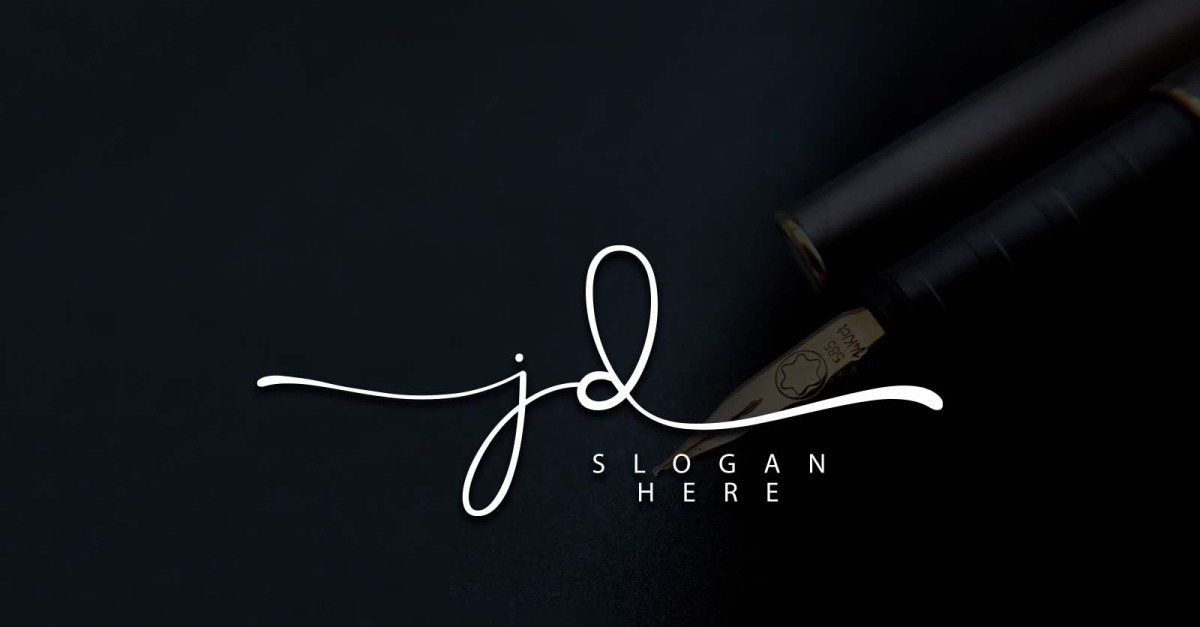 Creative Photography JD Letter Logo Design - TemplateMonster