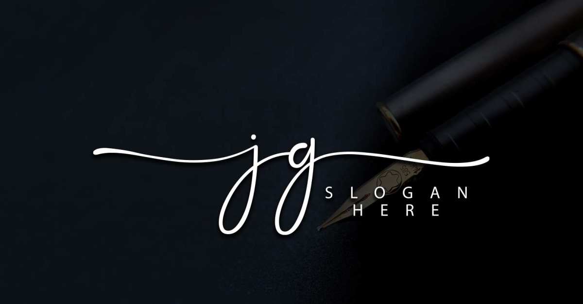 Creative Photography JG Letter Logo Design - TemplateMonster