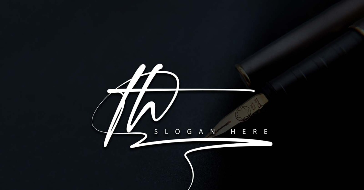 Yaratıcı Fotoğrafçılık TH Harf Logo Tasarımı