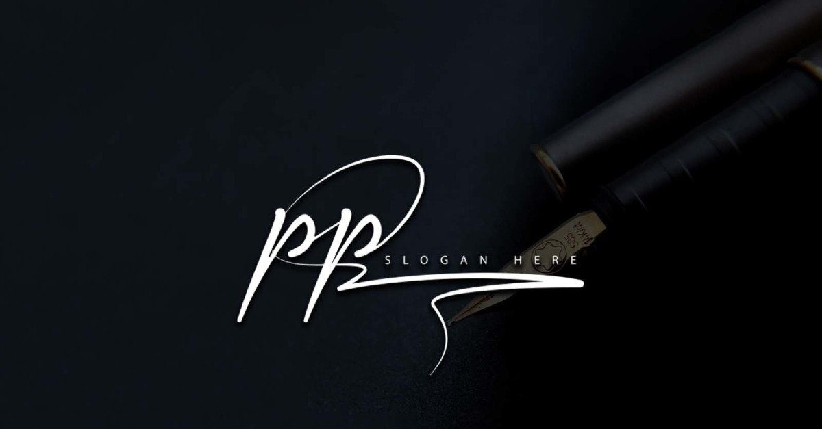 Creative Photography PP Letter Logo Design - TemplateMonster