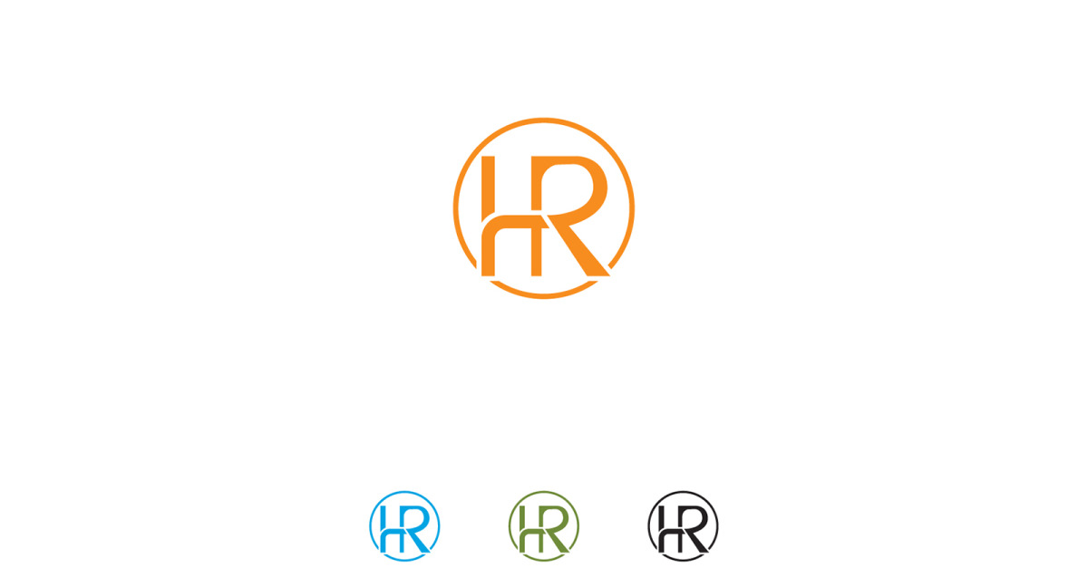 HR logo design vector template #362057 - TemplateMonster