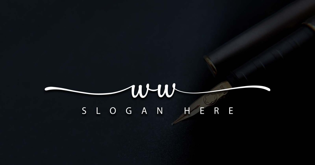 Creative Photography WW Letter Logo Design - TemplateMonster