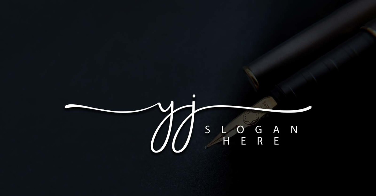 Creative Photography YJ Letter Logo Design - TemplateMonster