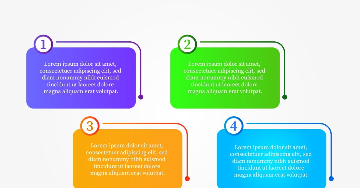 Timeline infographic design with options 4 elements design
