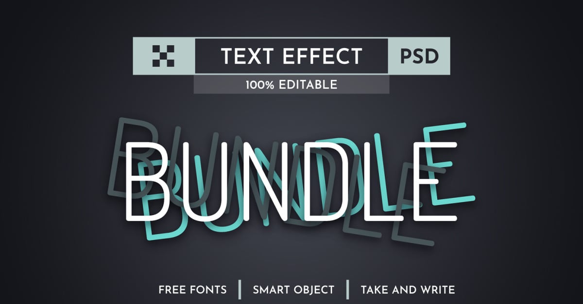 Papers Trinity - Editable Text Effect, Font Style