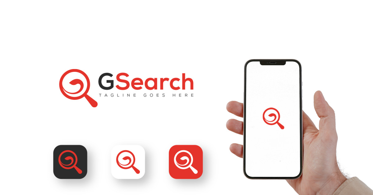 Minimal G Search Emblem Logo #362650 - TemplateMonster