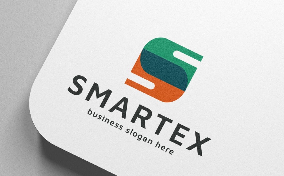 Logotipo da marca Smartex Letter S Pro - TemplateMonster