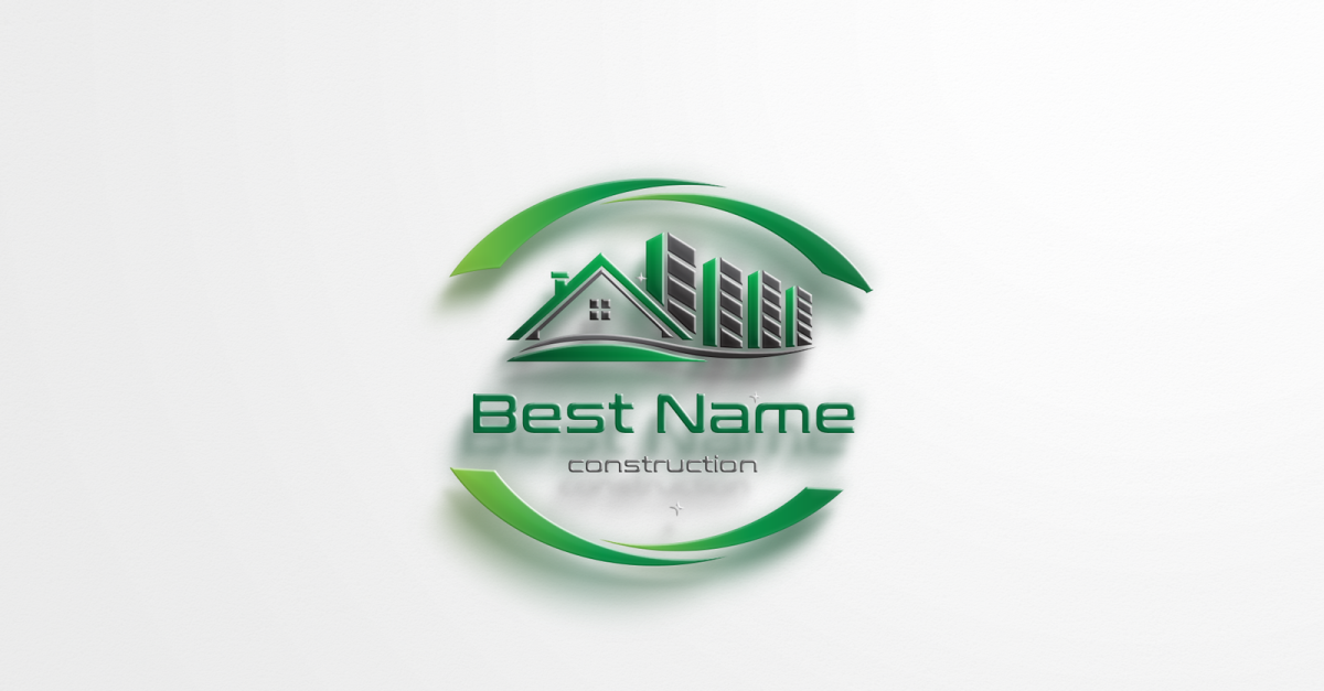 Best construction logo design1 #363502 - TemplateMonster