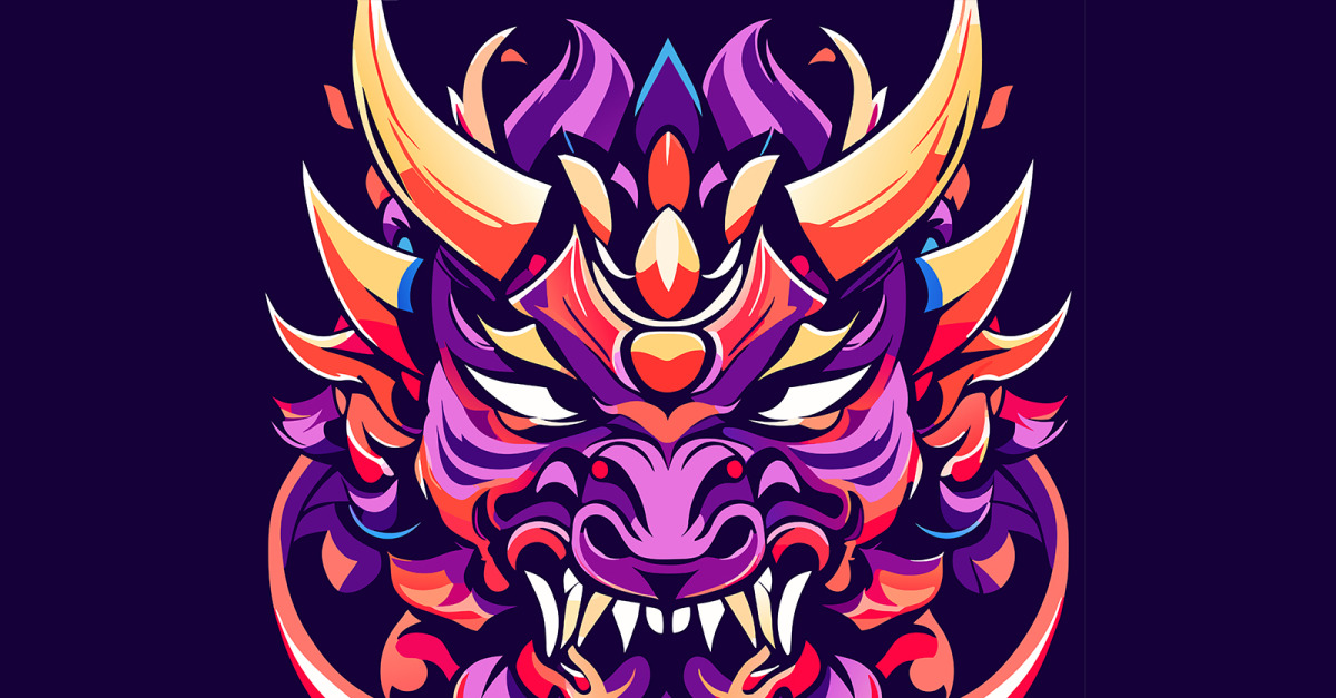 Monster Design Kunst Illustration Vektor #10