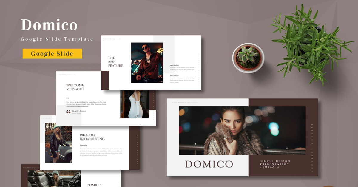 Domico - Plantilla de diapositivas de Google