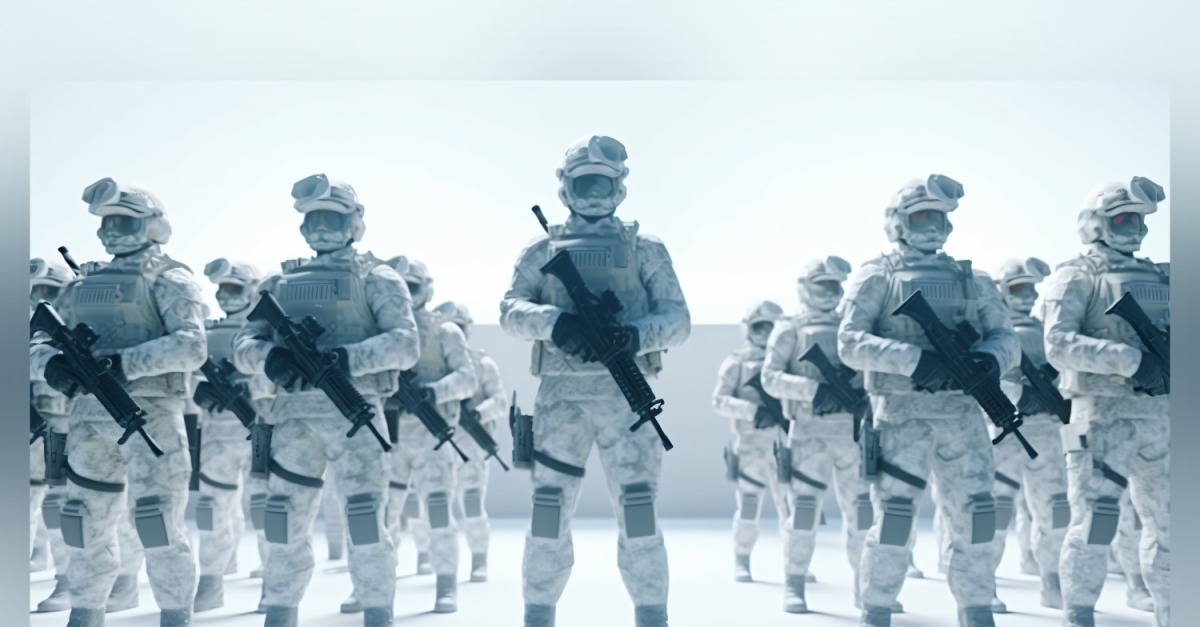 Strategic Vigilance Heavily Armed Military Units 19