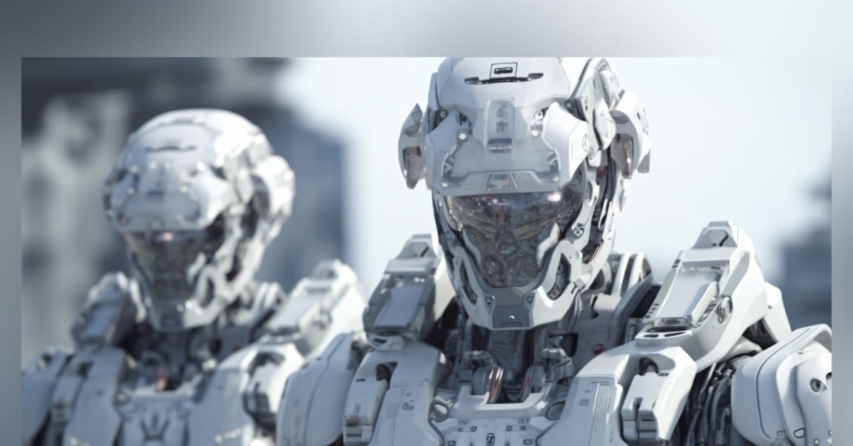 Defence Heavily Armed Robot Military Units 76