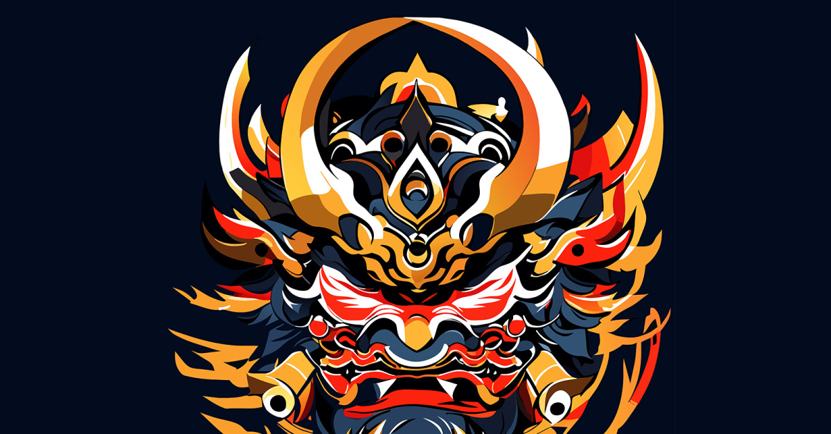 Monstre Design Art Illustration Vecteur #27 - TemplateMonster