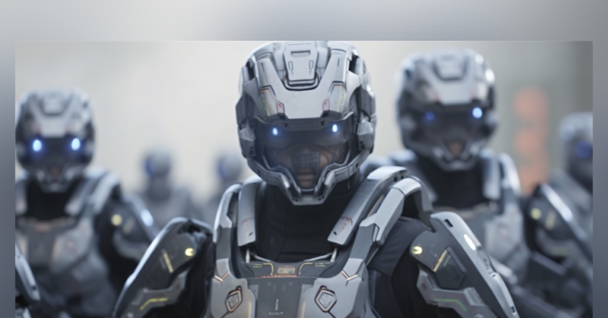Robotic Triple Threat Heavily Armed Military Machines 89