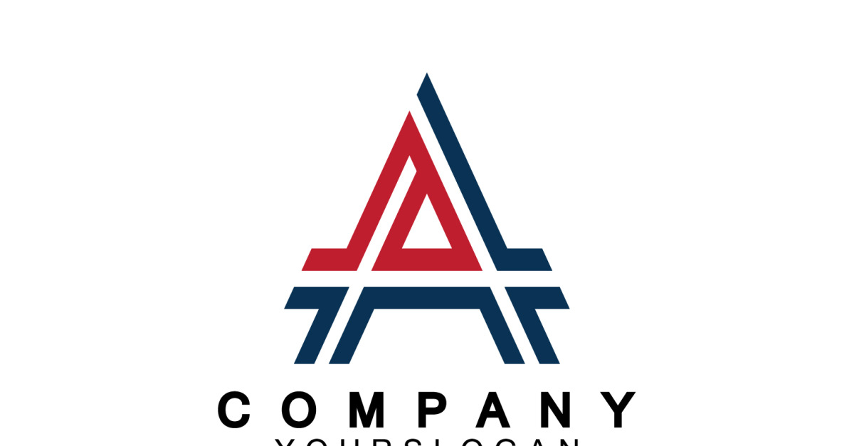 A initial letter template logo v10 #365034 - TemplateMonster