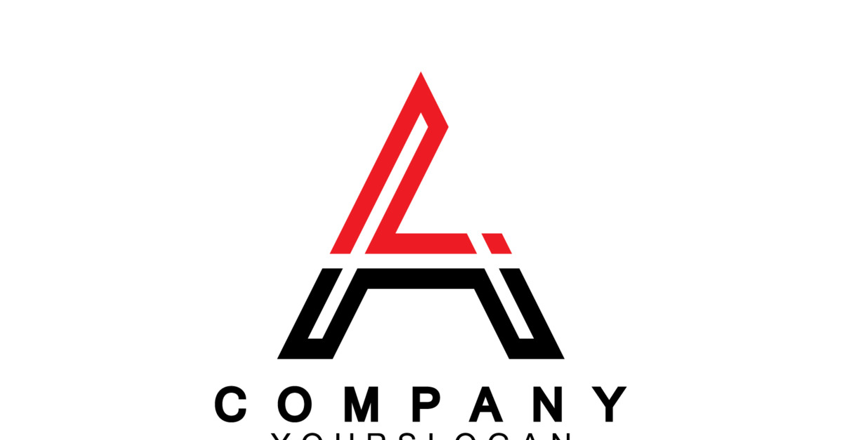 A initial letter template logo v16 #365041 - TemplateMonster