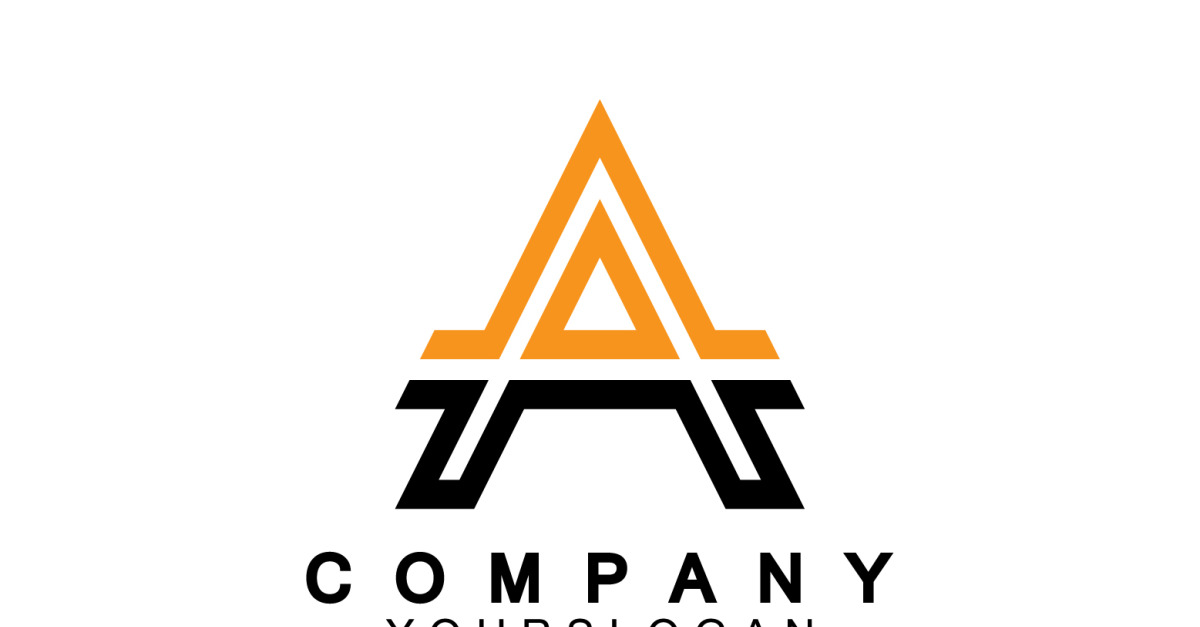 A initial letter template logo v2 #365038 - TemplateMonster