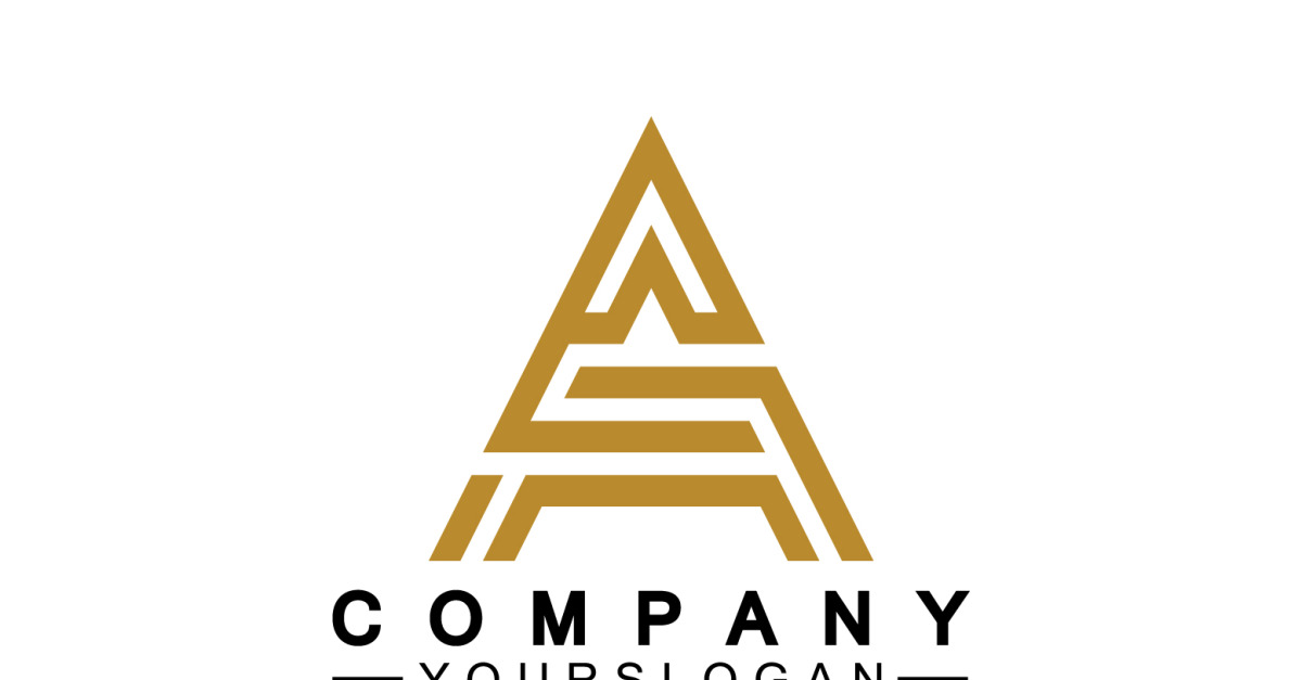 A initial letter template logo v41 #365071 - TemplateMonster