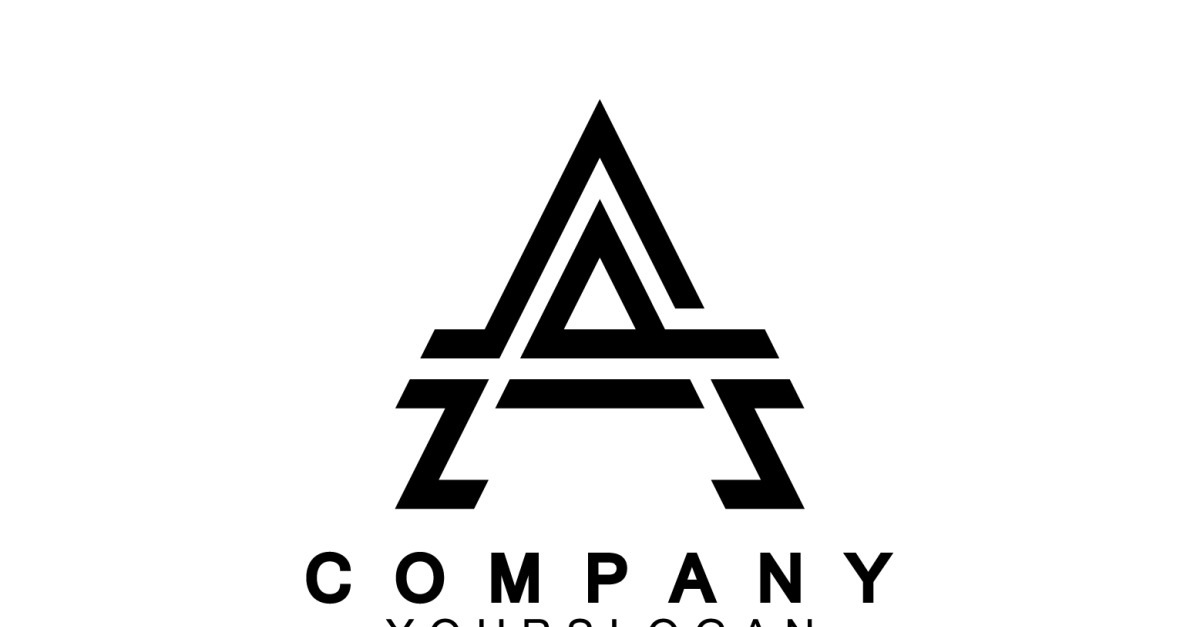 A initial letter template logo v8 #365019 - TemplateMonster