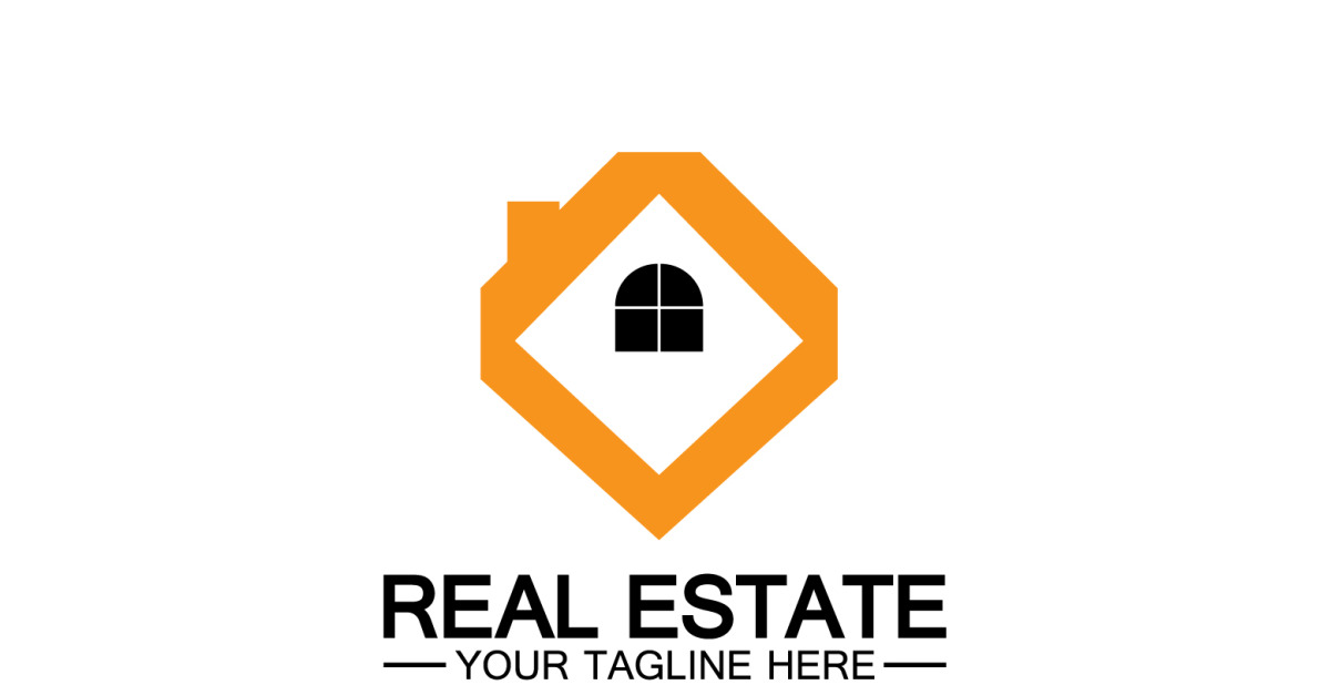 Home House rental logo template vector v12 - TemplateMonster