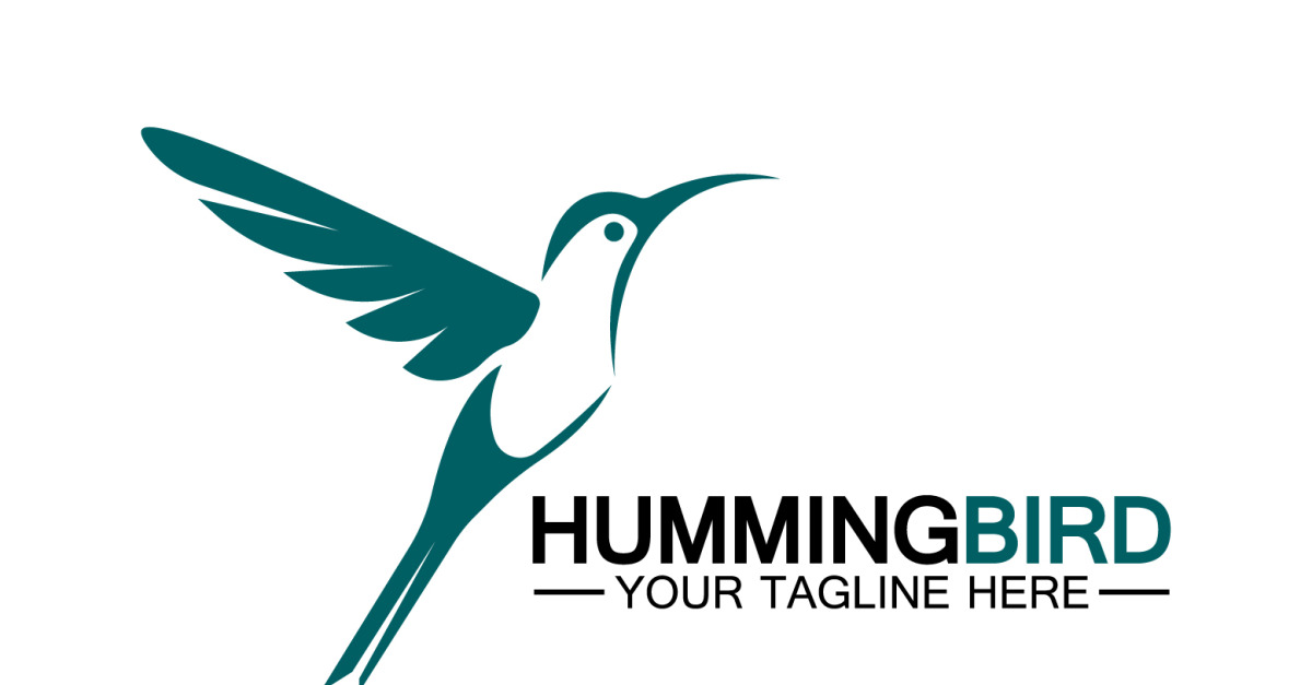 Hummingbird icon logo template v2 #365309 - TemplateMonster