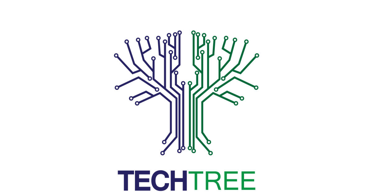 Tech tree template logo vcetor v33 #365588 - TemplateMonster
