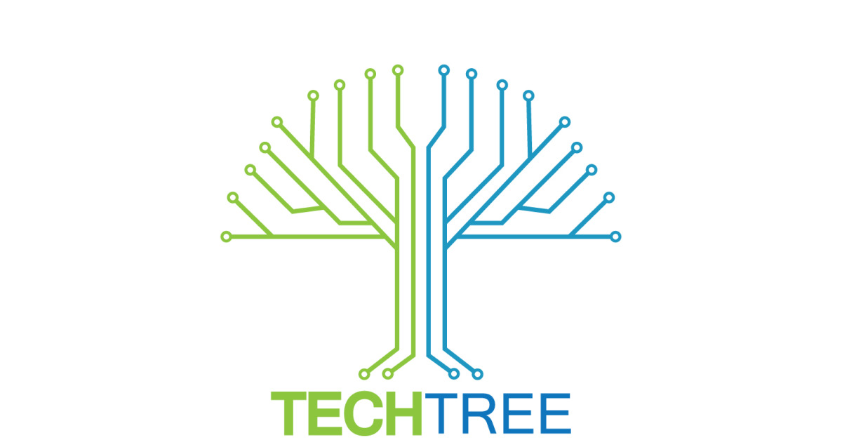Tech tree template logo vcetor v36 #365605 - TemplateMonster