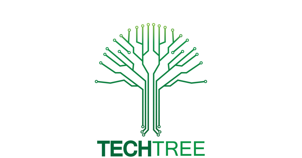Tech tree template logo vcetor v37 #365607 - TemplateMonster