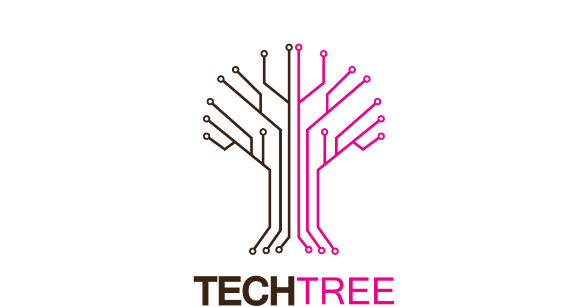 Tech tree template logo vcetor v48 #365624 - TemplateMonster