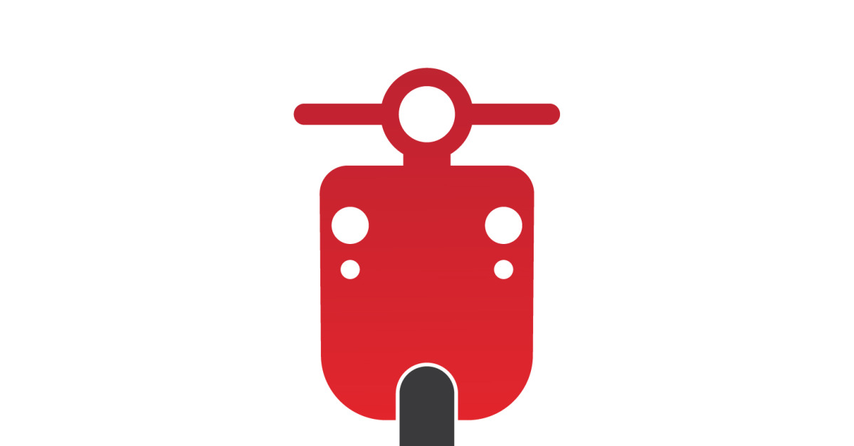 Vespa-Motoren-Symbol-Logo-Vektor v10 - TemplateMonster