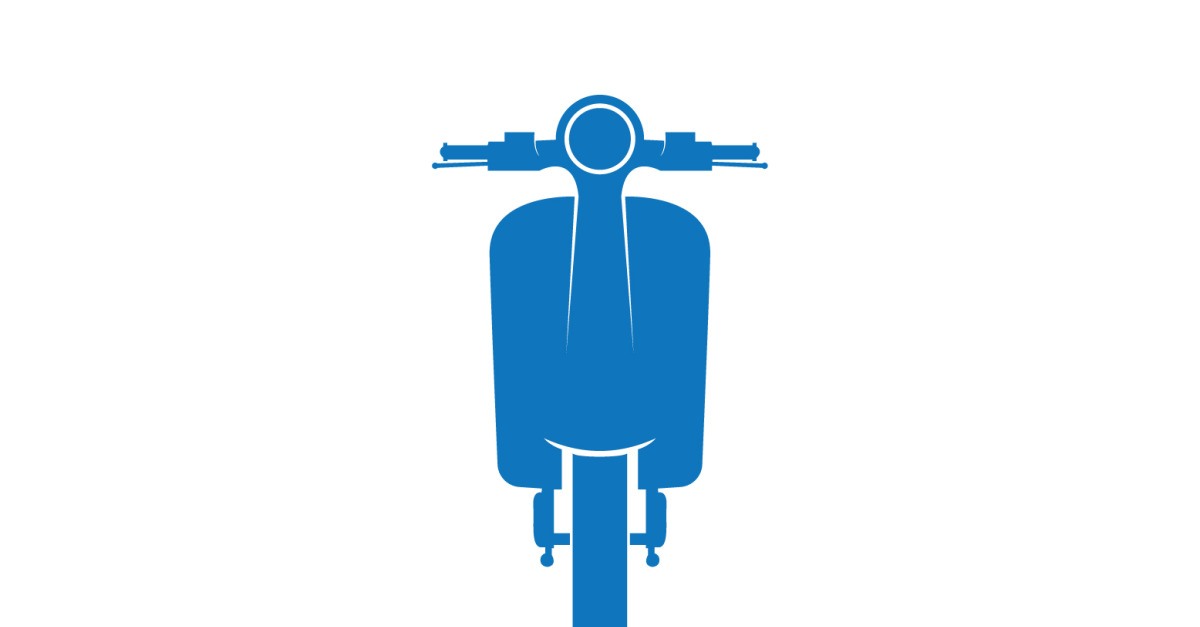 Vespa-Motoren-Symbol-Logo-Vektor v12 - TemplateMonster