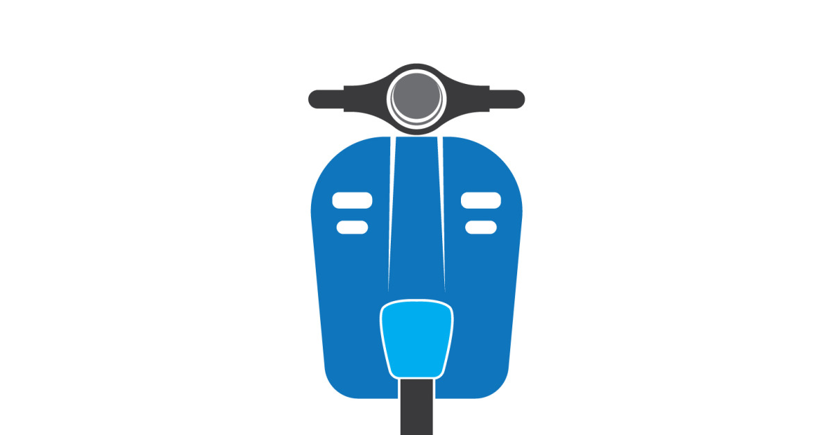 Vespa-Motoren-Symbol-Logo-Vektor v1 #365620 - TemplateMonster