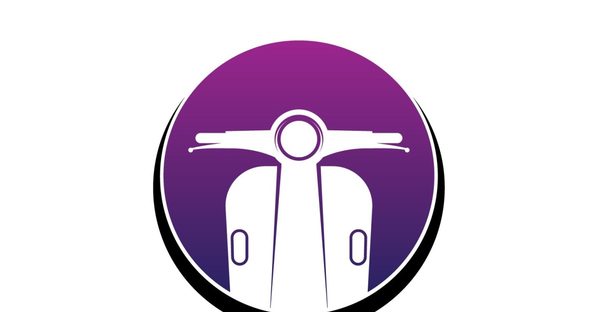 Vespa-Motoren-Symbol-Logo-Vektor v22 - TemplateMonster