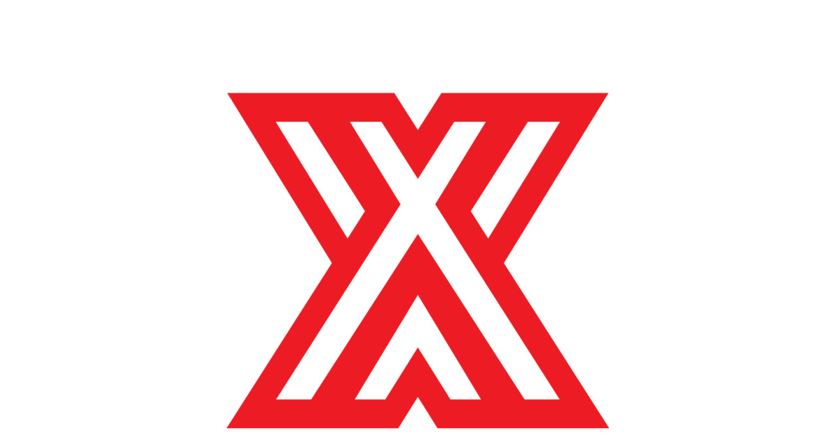 X harfi ilk logo vektörü v2 #365639 - TemplateMonster
