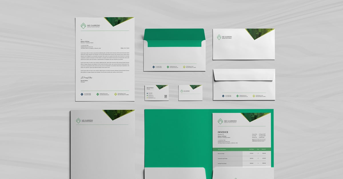 Business Identity Package Canva & Word - TemplateMonster