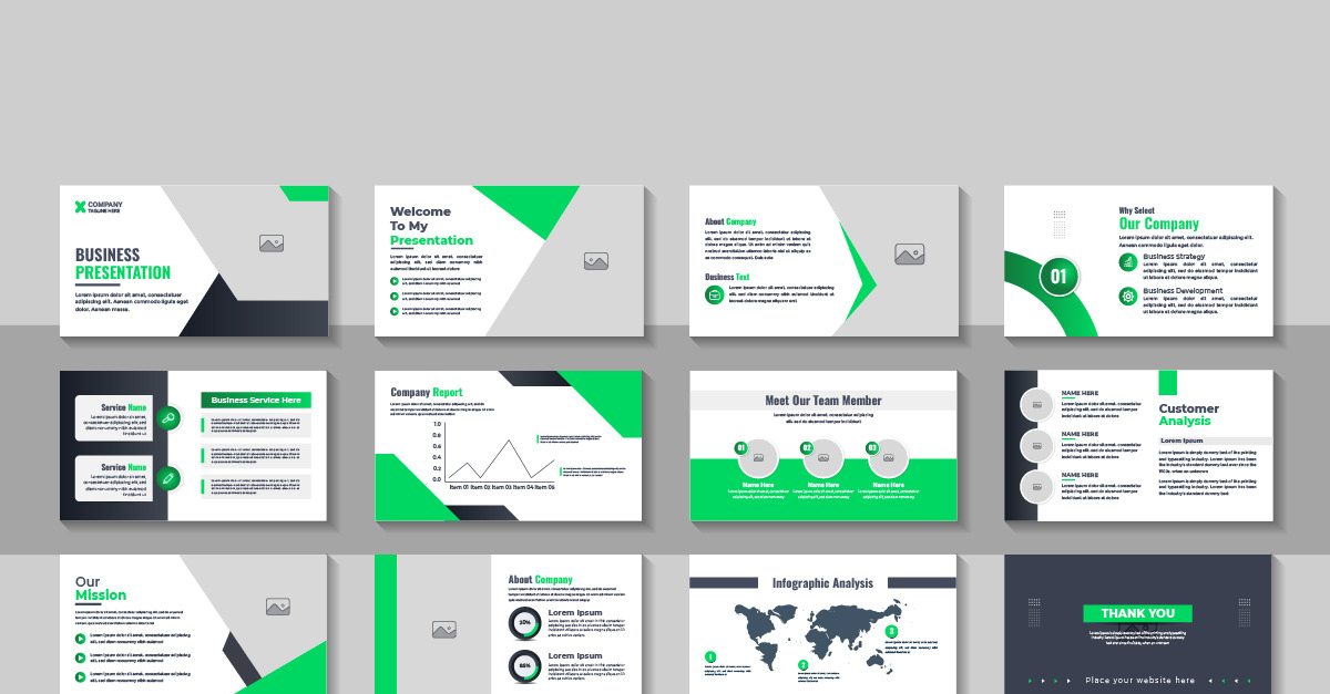 PowerPoint Sunum Şablonu, Kurumsal Sunum Şablonu