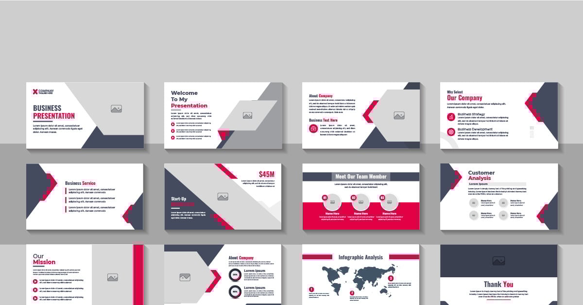 PowerPoint Sunum Şablonu, Kurumsal Sunum Tasarım Şablonu