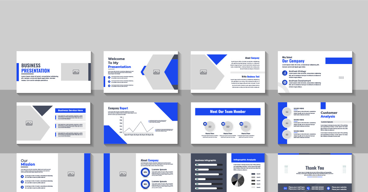 PowerPoint Sunum Şablonu, Kurumsal Sunum - TemplateMonster