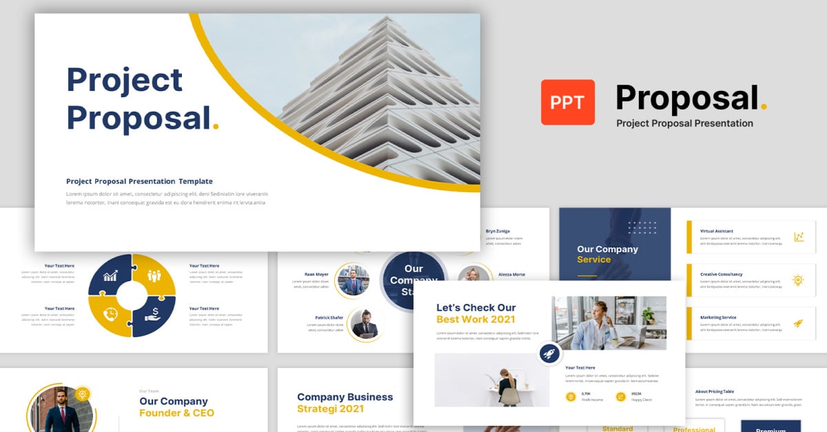 Proposal Business Presentation PowerPoint Template