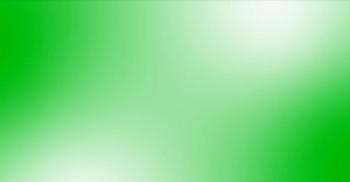 Pure Green color gradient footage video background.
