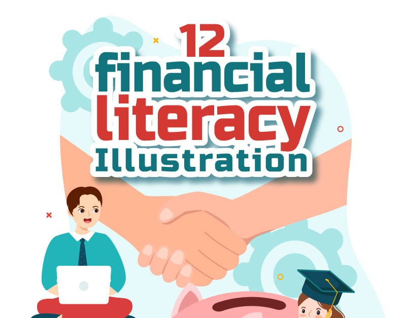 12 Financial Literacy Illustration #366957 - TemplateMonster