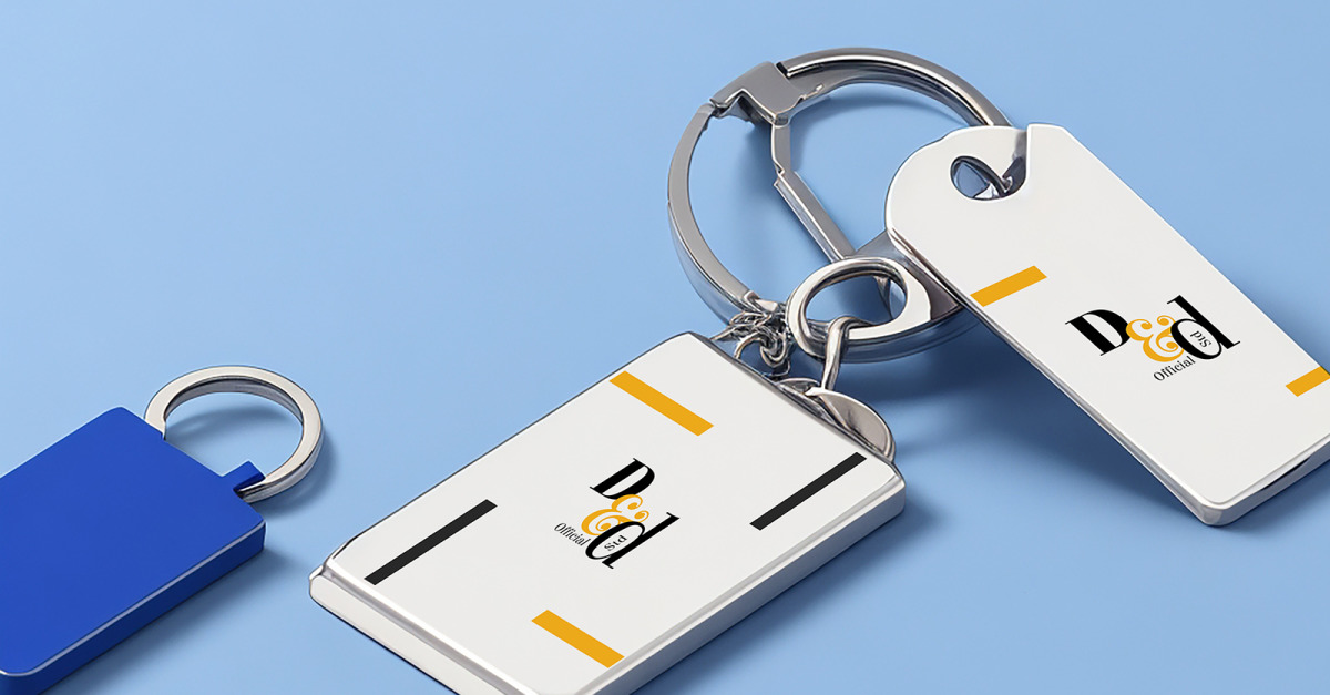 Key Chain Mockup Template #04 #367296 - TemplateMonster