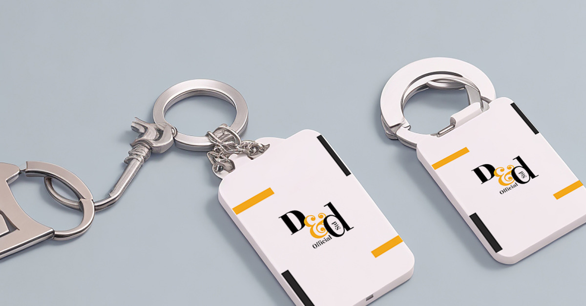Key Chain Mockup Template #07 #367309 - TemplateMonster