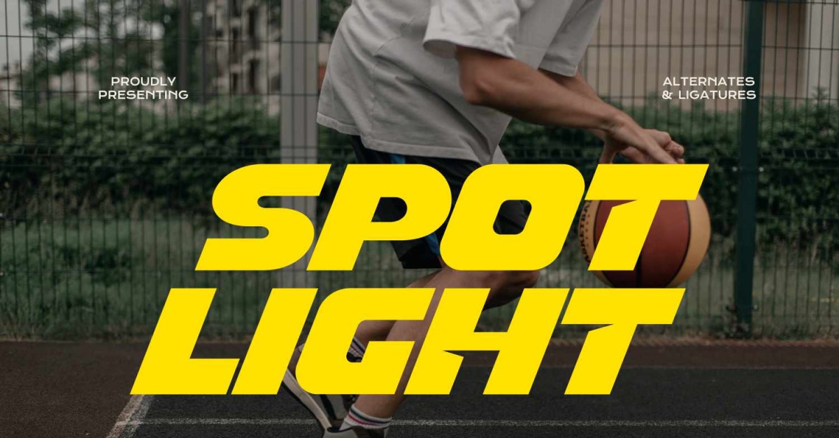 Police Spot Light Sans Serif #367359 - TemplateMonster