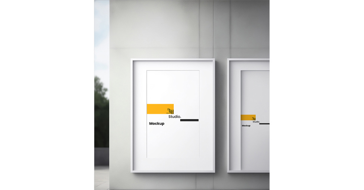 Poster Just One Frame 4 Pack Mockup #367300 - TemplateMonster